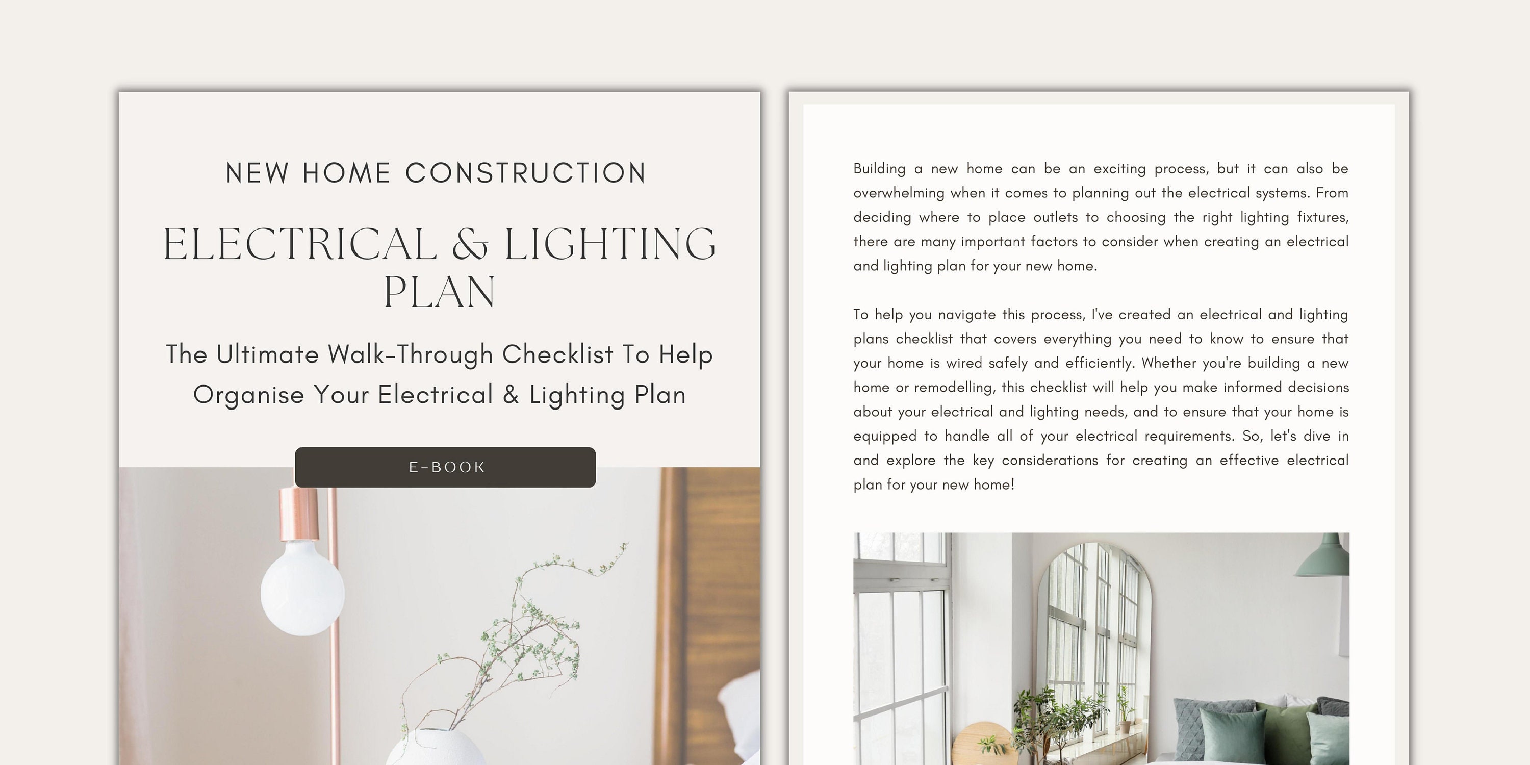 New Home Electrical Lighting Plan Residential Electrical Layout ...