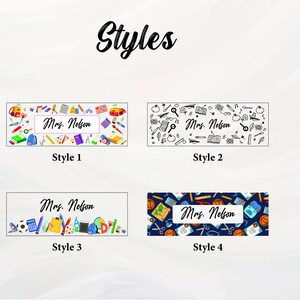 Teacher Back to School Gift, Desk Name Plate , Gift for Teacher - Etsy