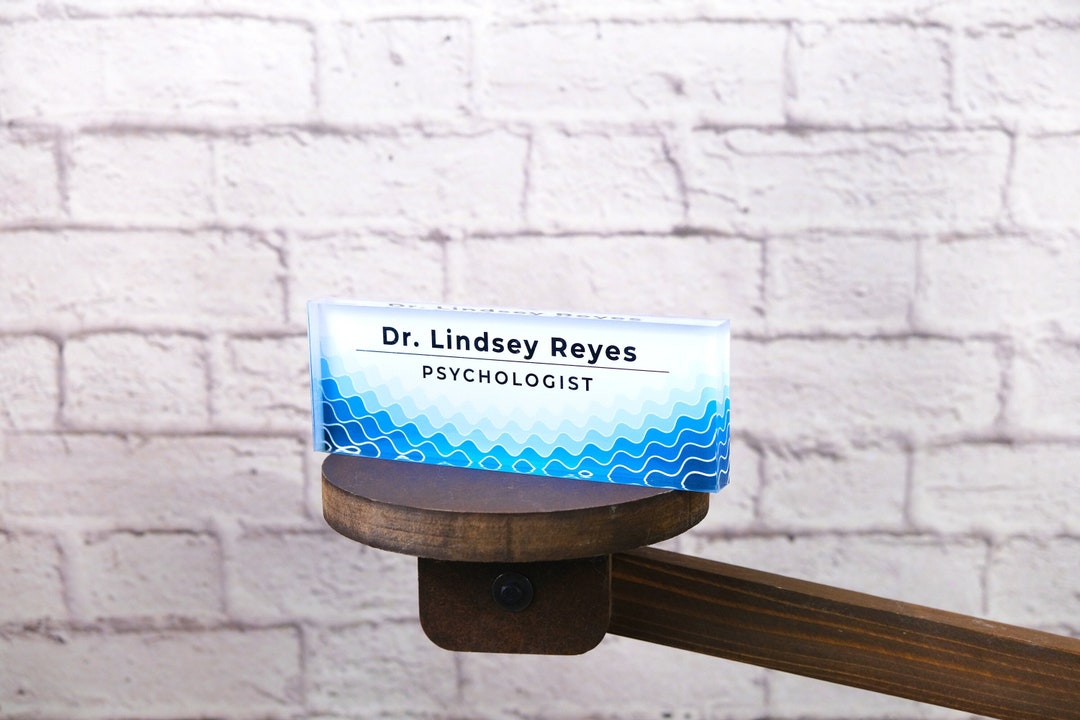 Personalized Name Plate for Desk, Custom Office Decor, Work Gift, Desk ...