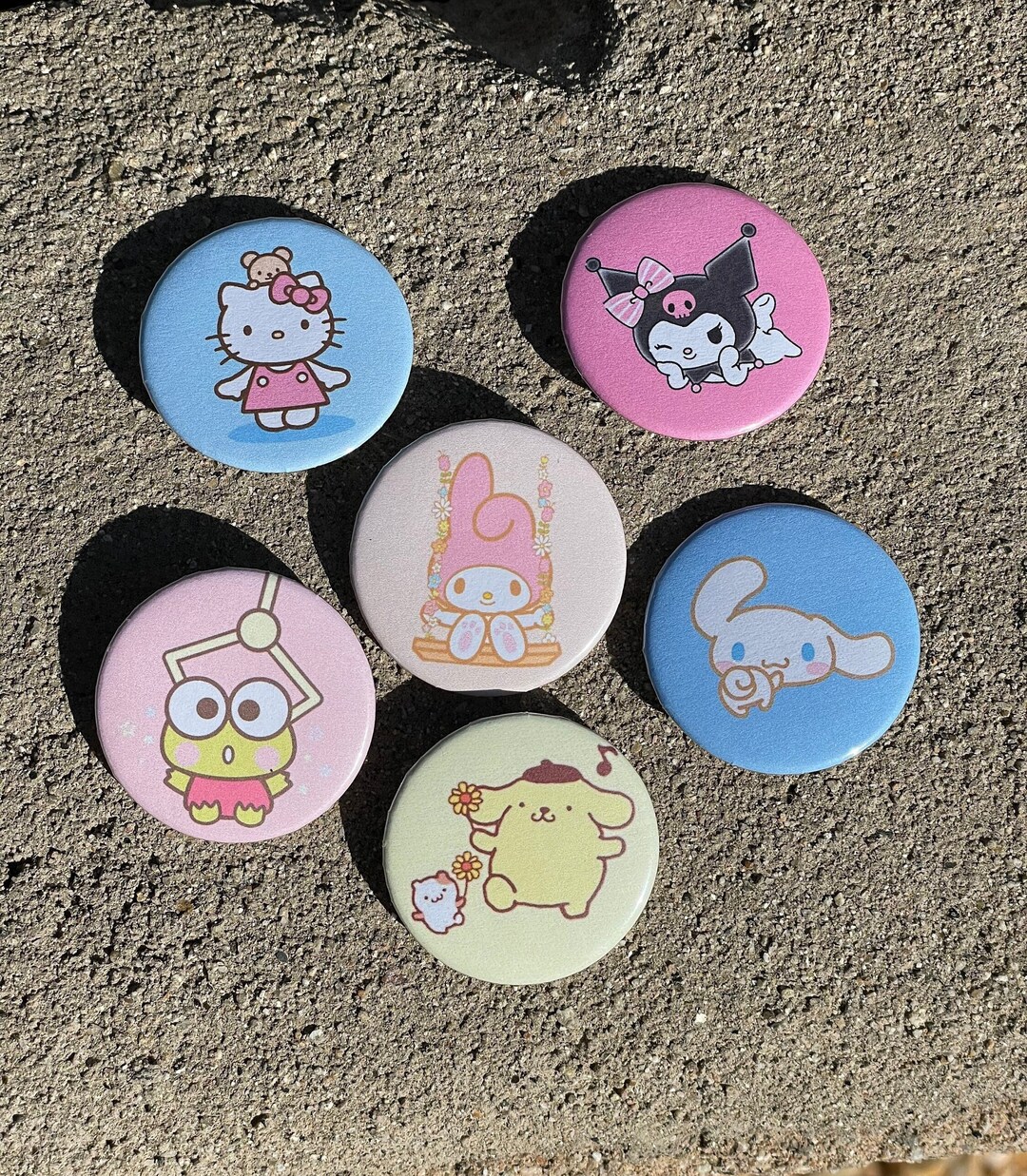 Hello Kitty & Friends Pin Set - Etsy