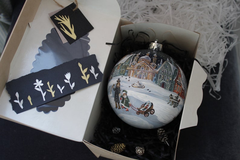 Handmade Christmas Ball - Etsy