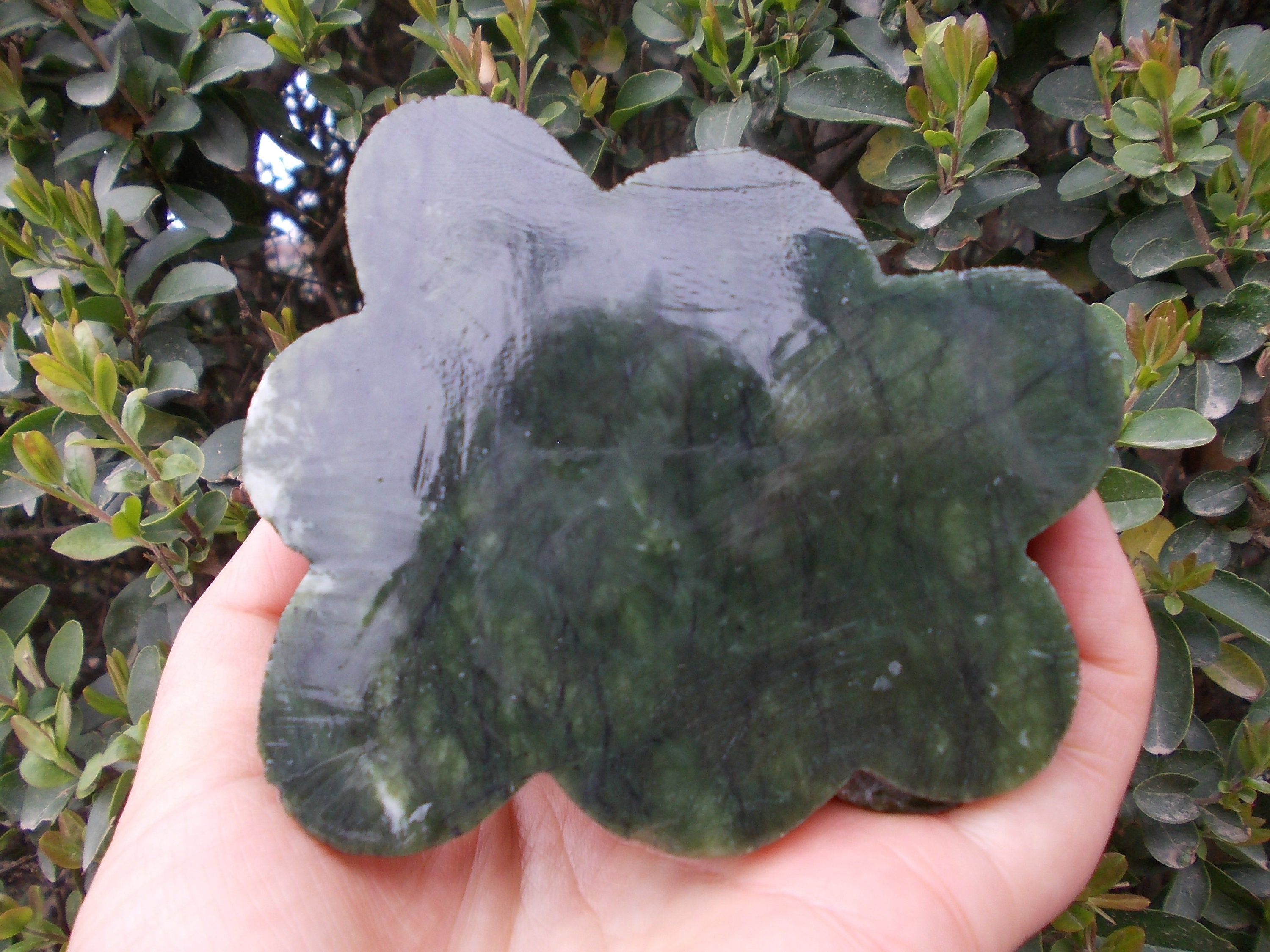 Funnt Crystal Natural Green Jade Money Toad Statue Feng Shui Fortune ...