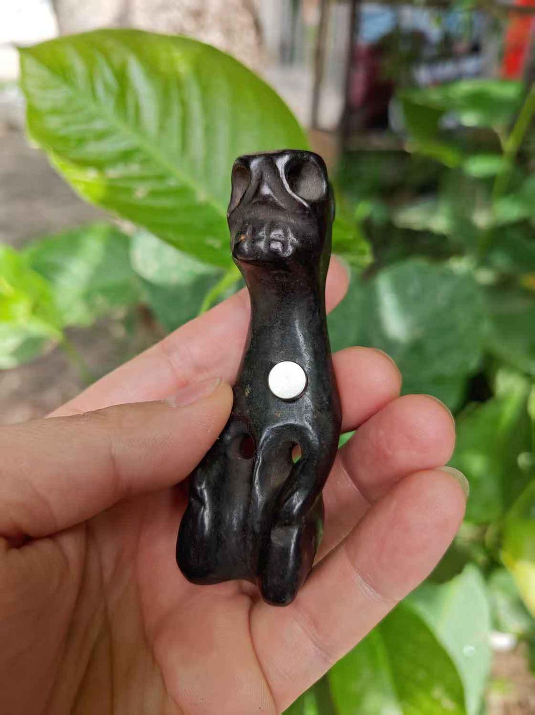 Antique Meteorite Pendant Ancient China Culture Carving Hongshan ...