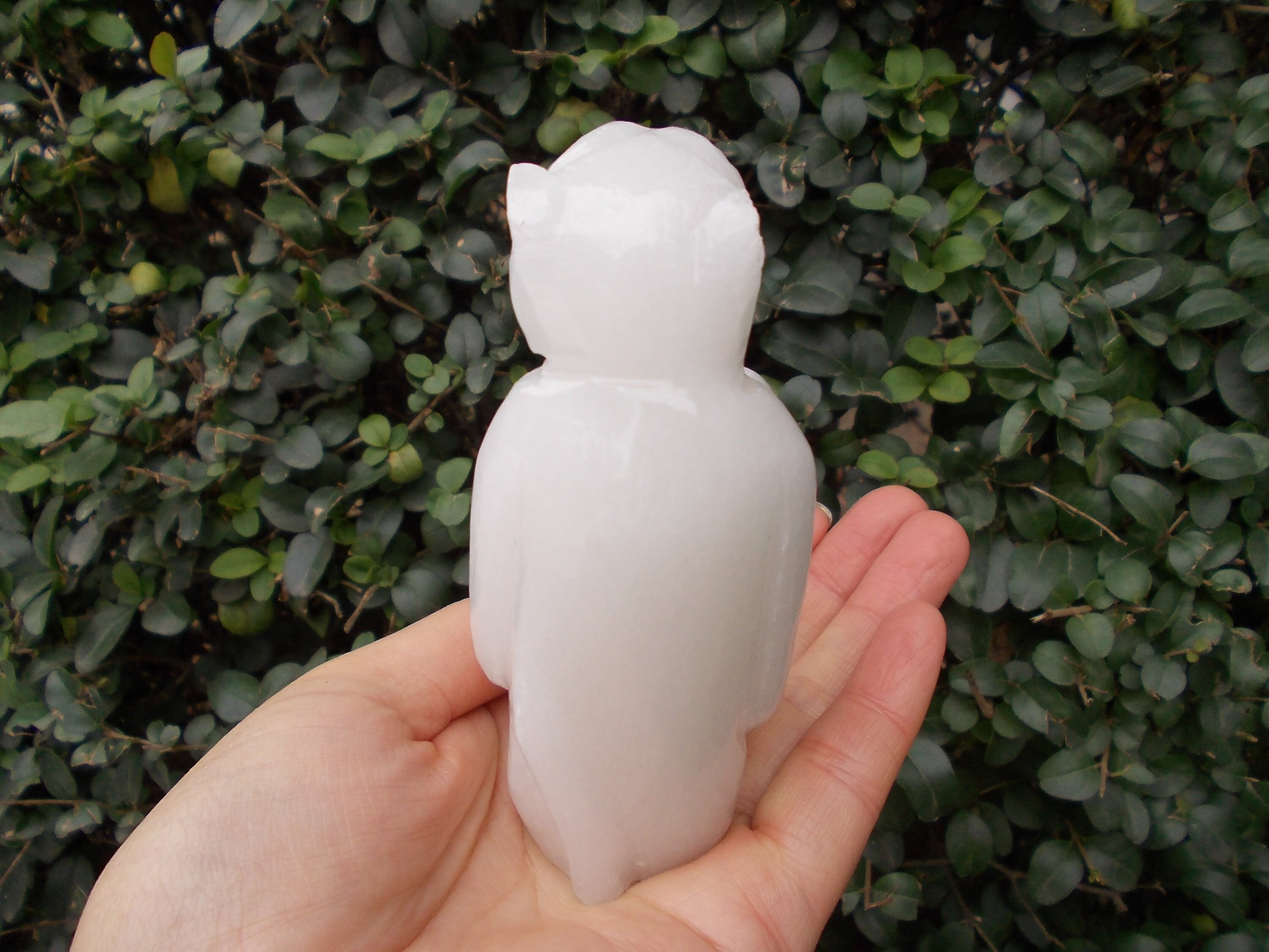 Funny Jade Crystal Healing White Monkey Statue Carving Carved, Crystal ...