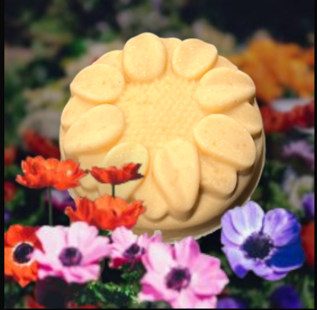 Citronella Flower Soap, Artisan Cold Process, Food Grade Ingredients ...