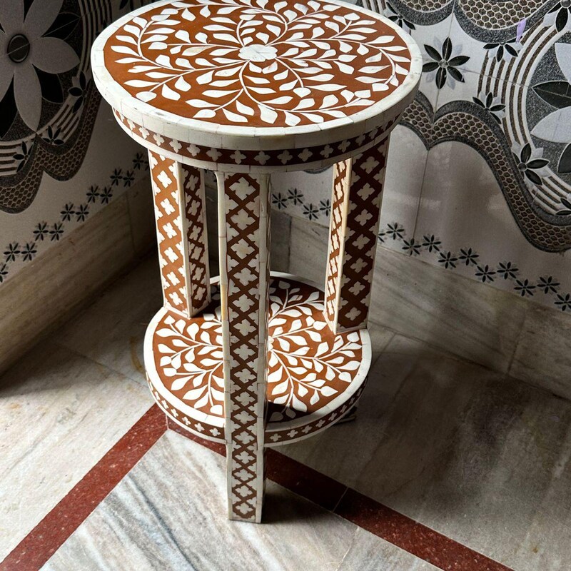 Bone Inlay Desk - Etsy