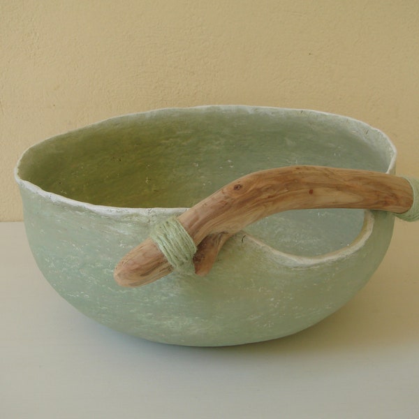 Paper Mache Bowl - Etsy