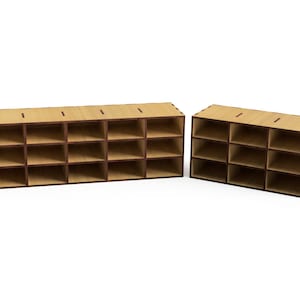 Laser Cut Drawer Organizer or Stackable Storage Boxes in Multiple Sizes ...