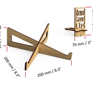 Set of 10 Laser Cut Laptop Stand Templates Variety Pack Adjustable ...