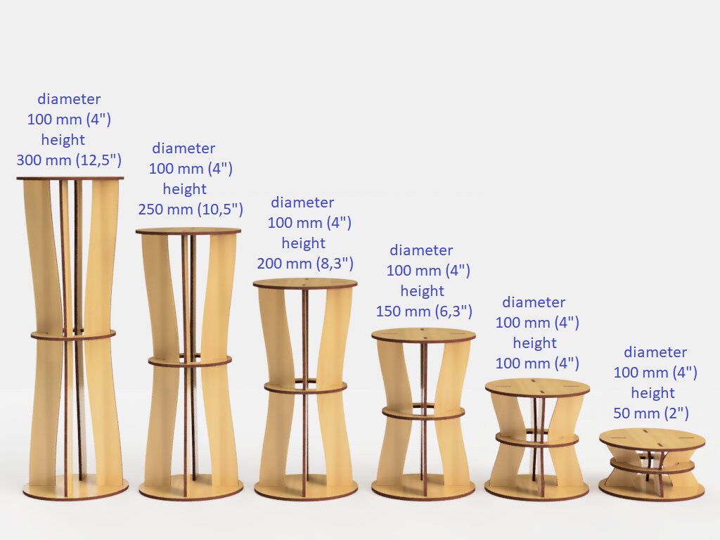 Laser Cut Versatile Merchandise Stand For Exhibitions Sales And