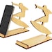 Convenient Surfing Phone Stand Laser Cut Template for Hands-free Phone ...