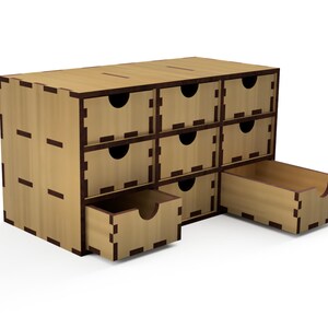 Laser Cut Drawer Organizer or Stackable Storage Boxes in Multiple Sizes ...