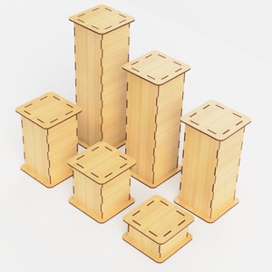 Laser Cut Counter Display Stand for Exhibiting and Selling Products ...