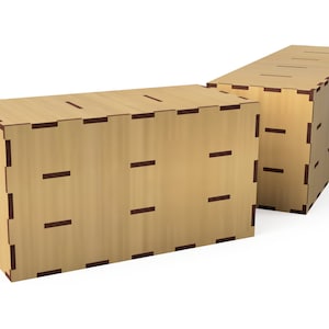 Laser Cut Drawer Organizer or Stackable Storage Boxes in Multiple Sizes ...