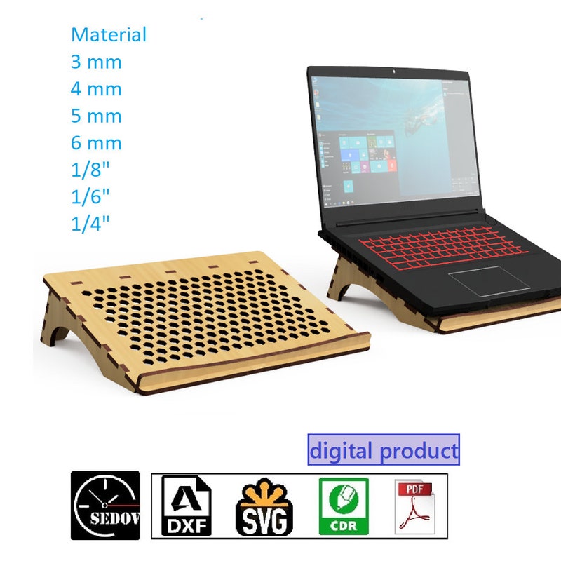 Laptop Stand Clip - Etsy