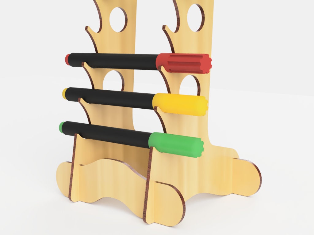 Laser Cut Display Stand 2 Sizes Showcase Pen Organizer - Etsy