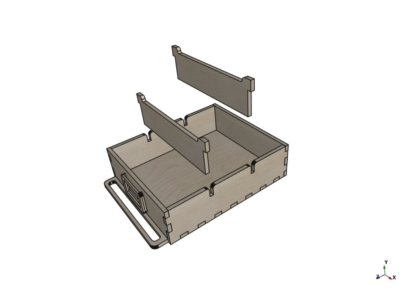 Laser Cut Modular Organizer Transformer With Drawer, for Storage Tool ...