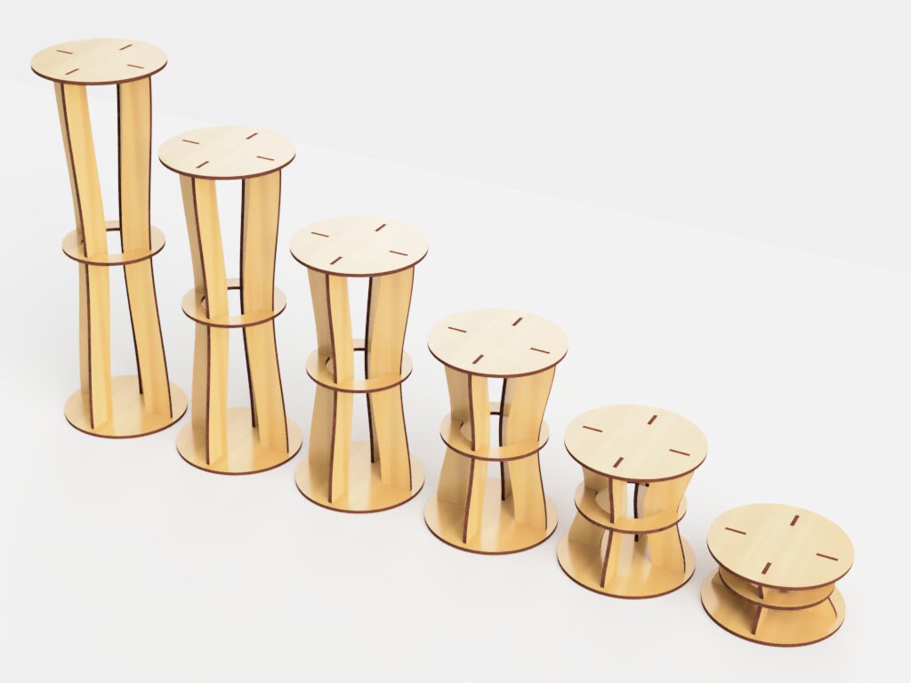 Laser Cut Versatile Merchandise Stand for Exhibitions, Sales, and ...