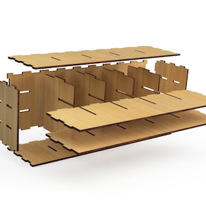 Laser Cut Drawer Organizer or Stackable Storage Boxes in Multiple Sizes ...