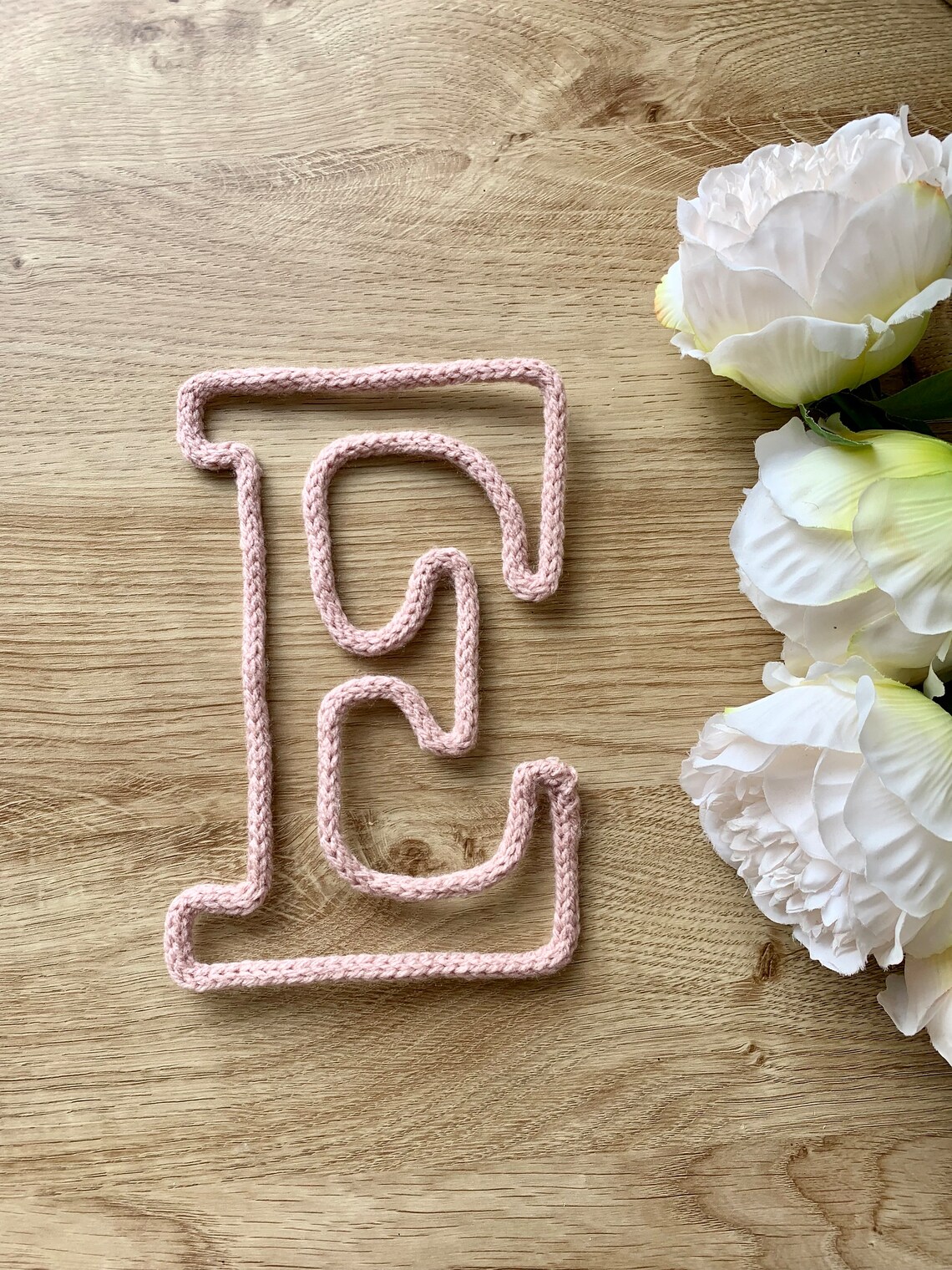 Knitted Wire Capital Letters Alphabet - Etsy