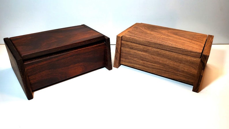 Wood Box Kit Laser Engrave DIY Box Timber Box Keepsake Box Blank ...