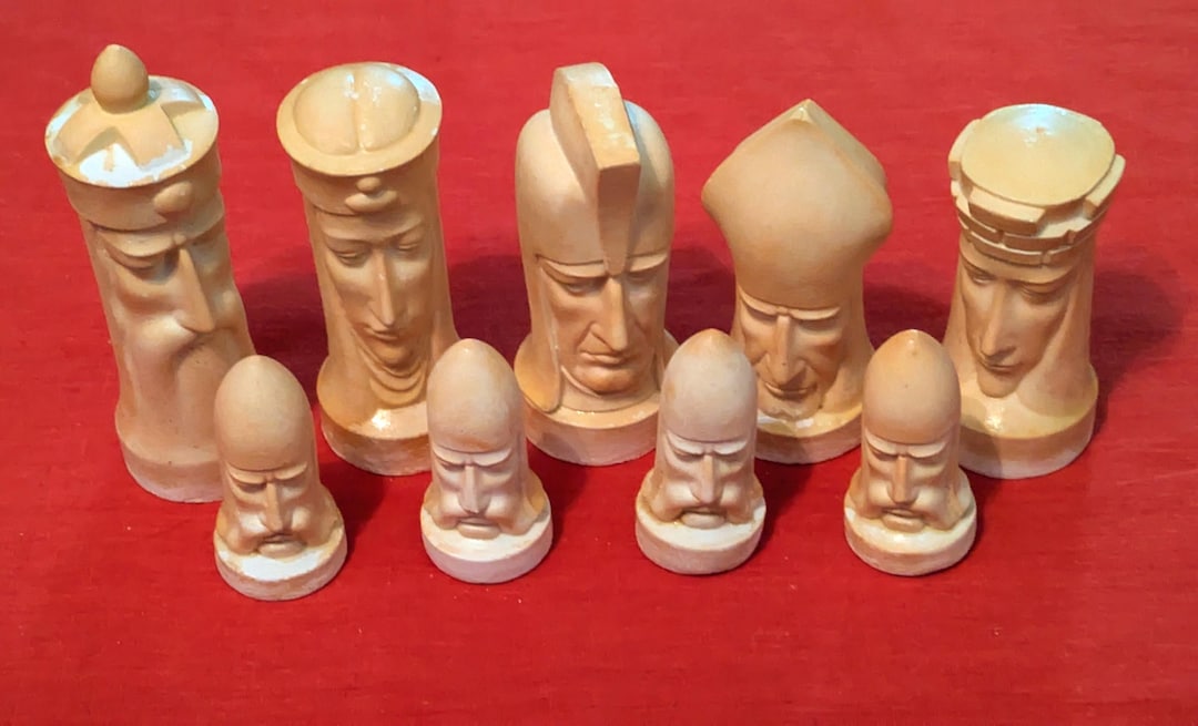 Gothic Heads Chess Mold / Moulds - Etsy