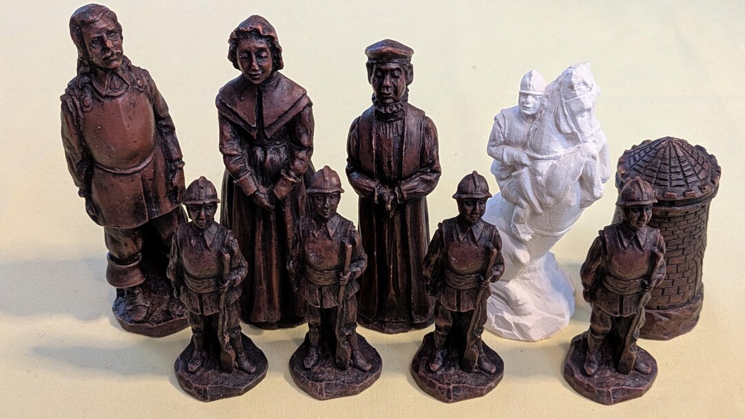 Roundheads Chess Moulds - Etsy