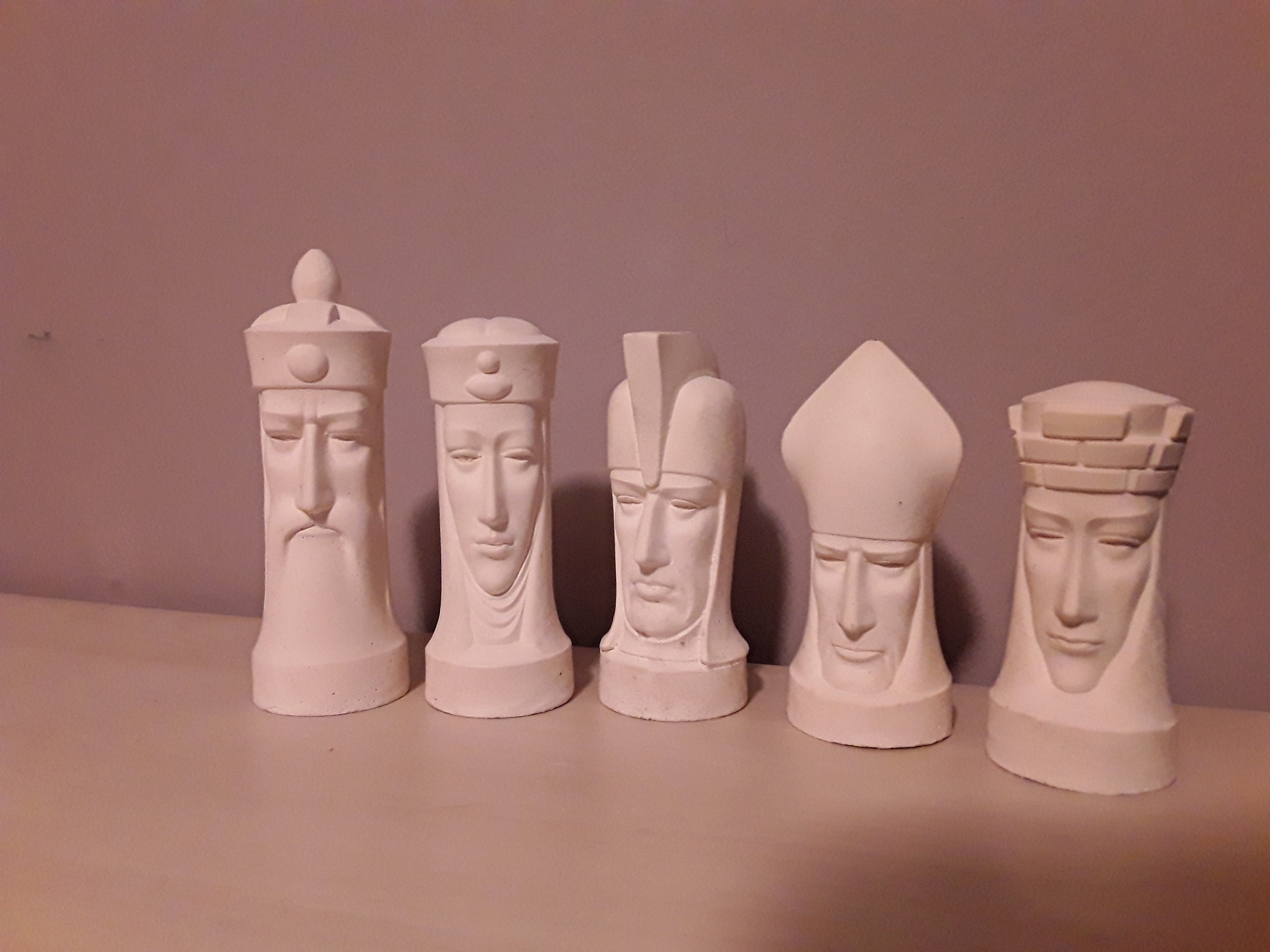 Gothic Heads Chess Mold / Moulds - Etsy
