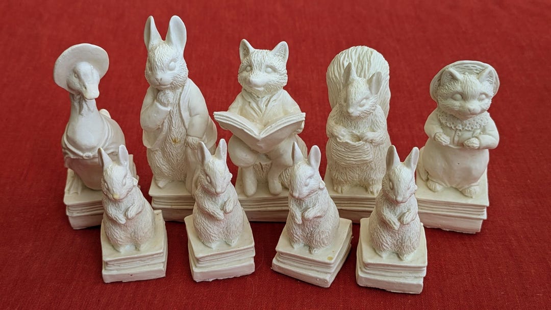Peter Rabbit Chess Mould's - Etsy
