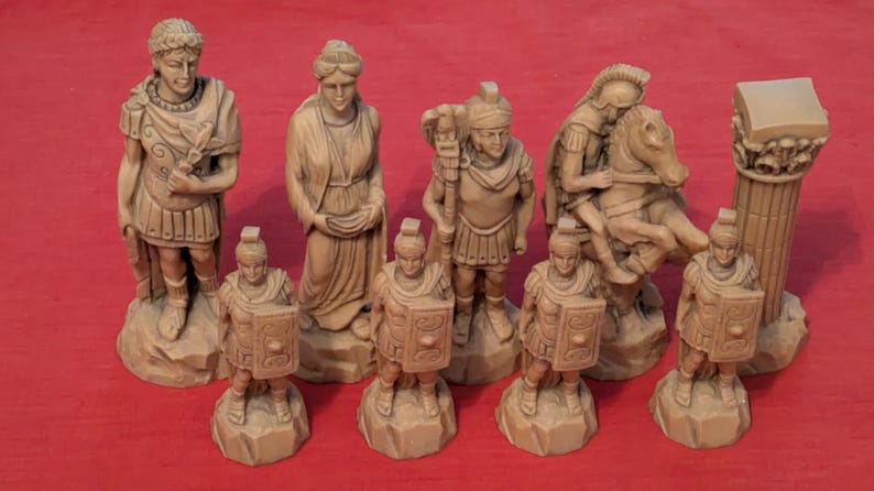 Roman 189 Chess Moulds - Etsy