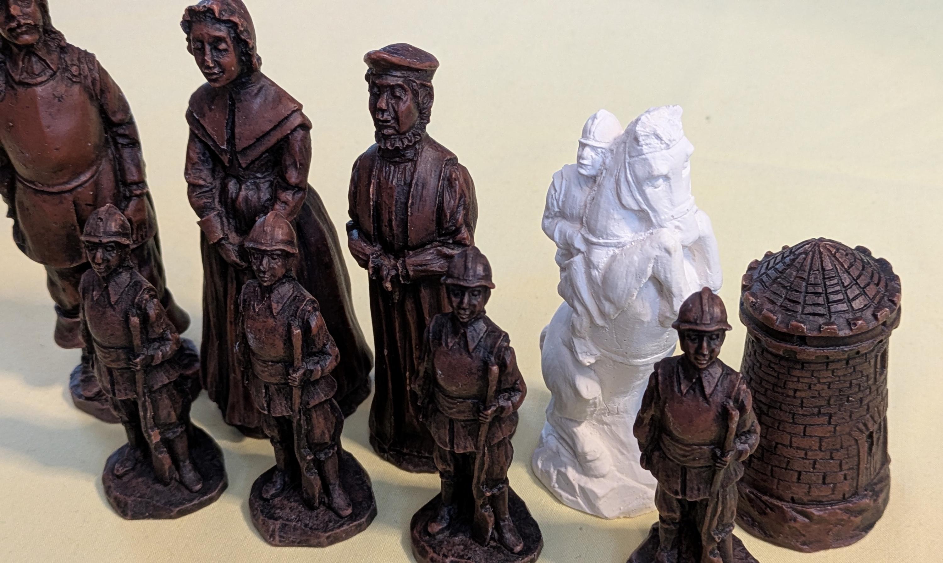 Roundheads Chess Moulds - Etsy