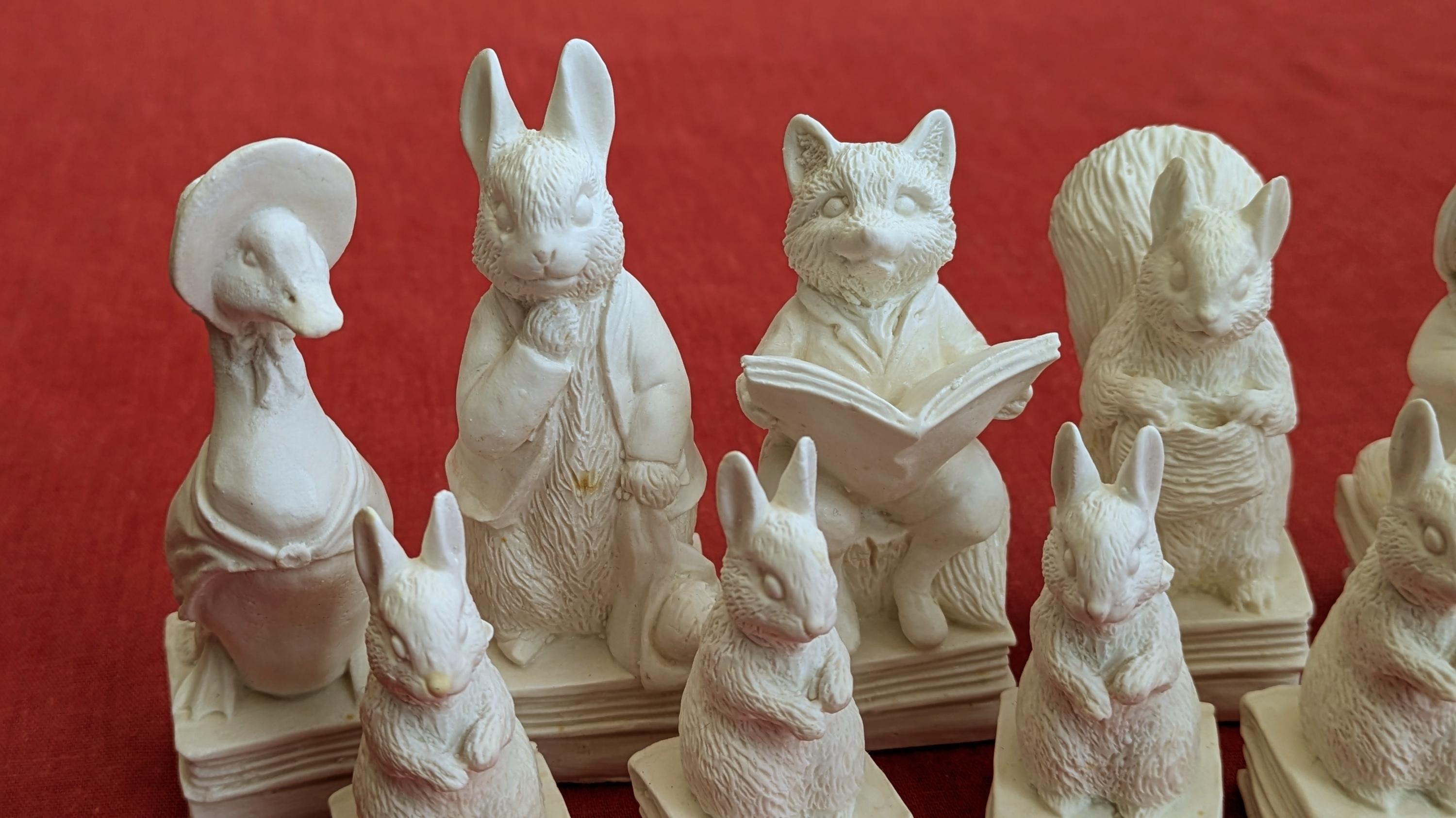 Peter Rabbit Chess Mould's - Etsy