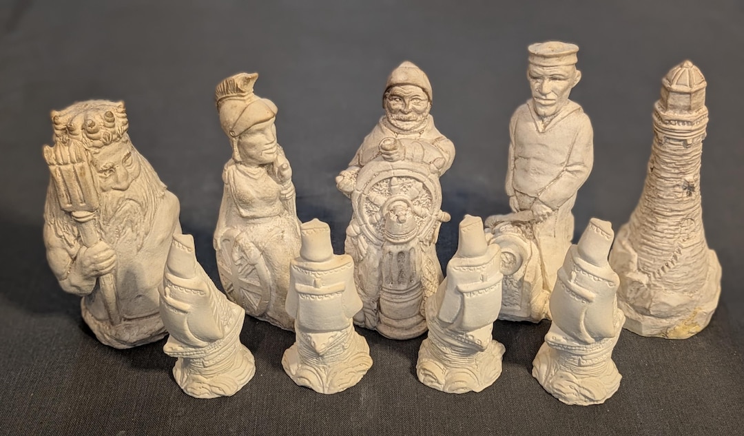 Nautical Chess Mould's - Etsy