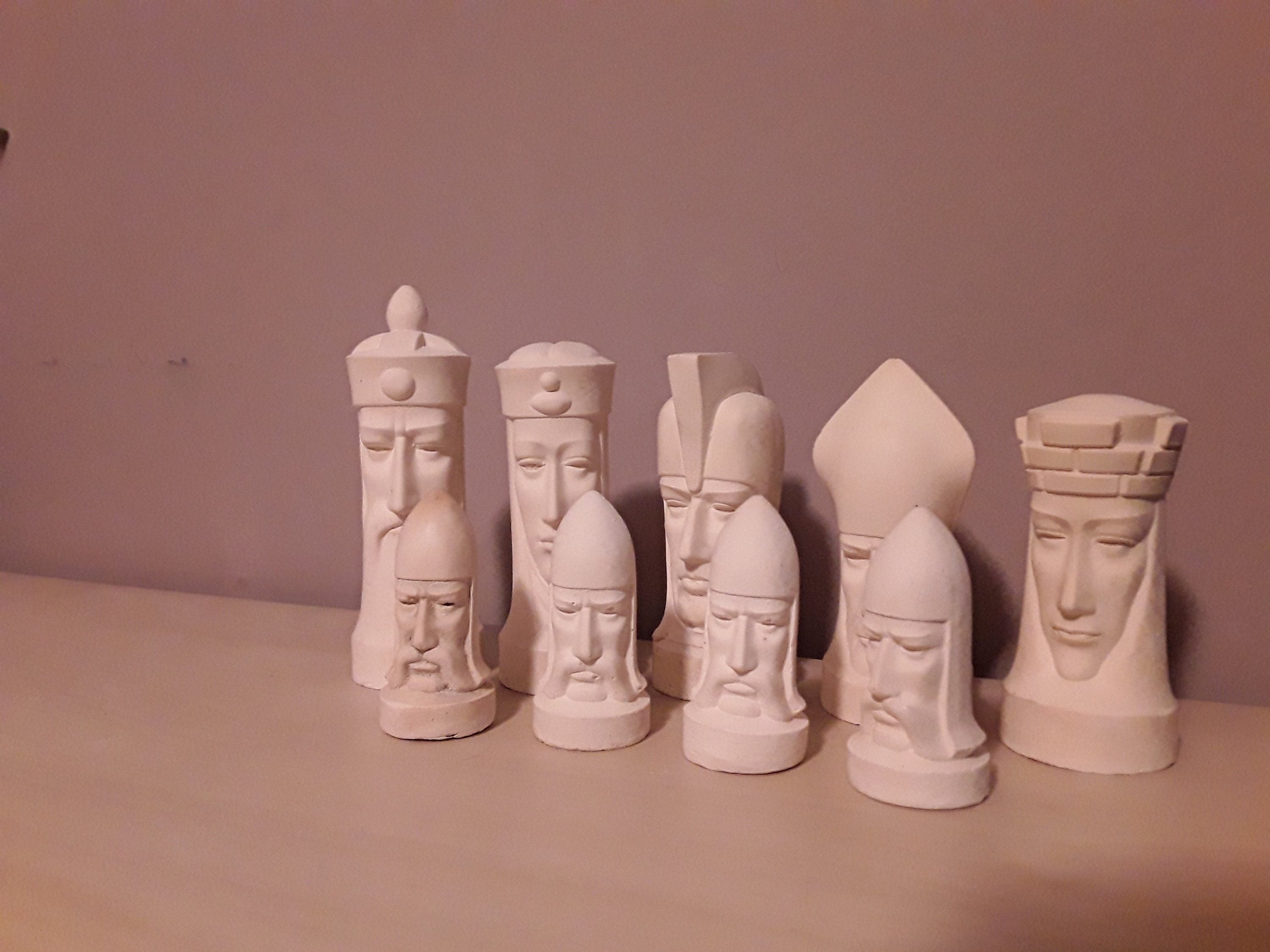 Gothic Heads Chess Mold / Moulds - Etsy