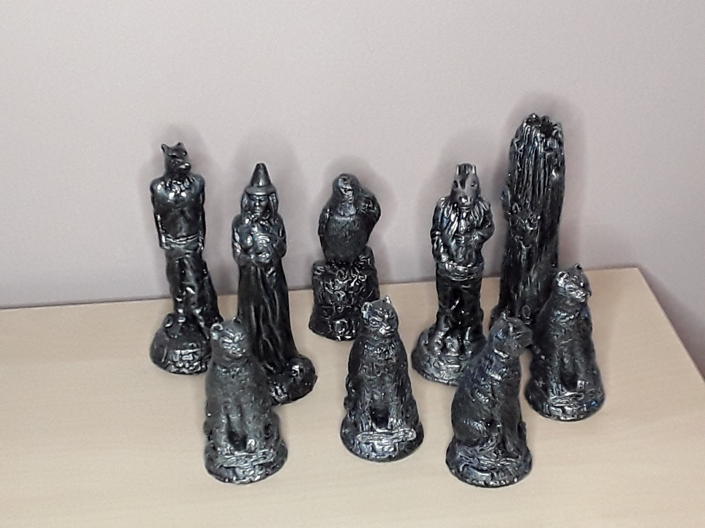 Witches Spells Wicca Chess Moulds - Etsy