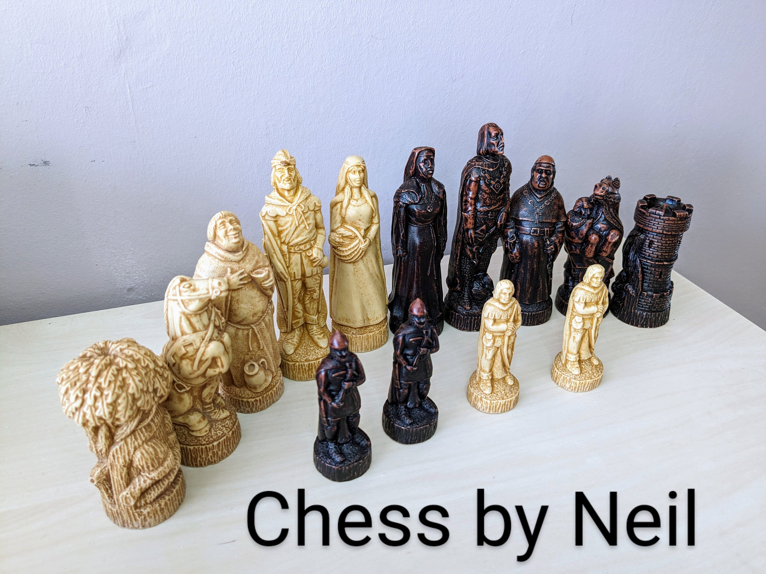 Robin Hood Chess Mould's - Etsy