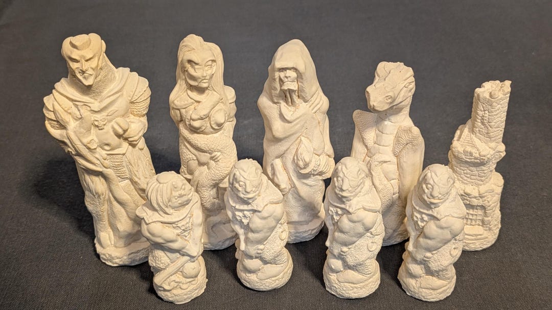 Sinister Chess Moulds - Etsy