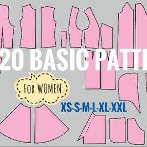 Basic Pdf Sewing Patterns for Women PDF Sewing Patterns for Women ...
