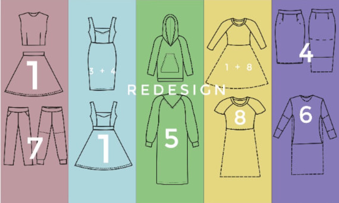 Basic Pdf Sewing Patterns for Women PDF Sewing Patterns for Women ...