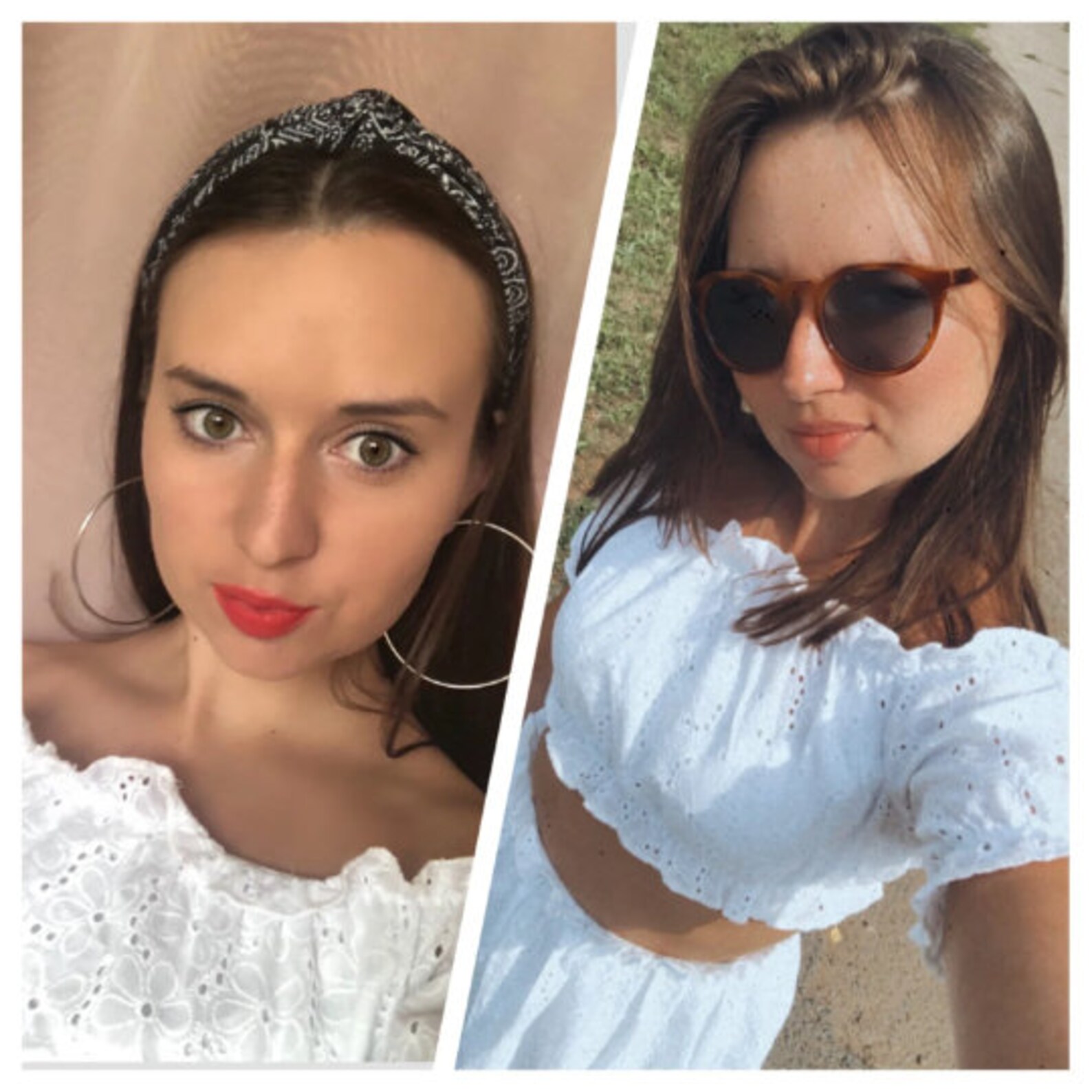 DINA Womens Gathered Crop Top Puff Sleeves Digital Pattern PDF Sewing ...