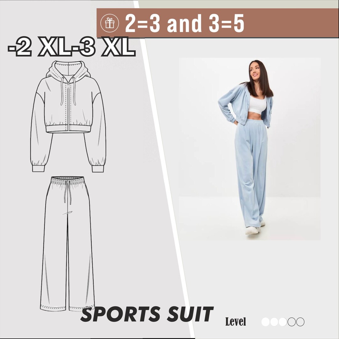 Ella EASY SPORT SUIT Women Hoodıe Jogger Pants Set Women Pattern Jumper ...