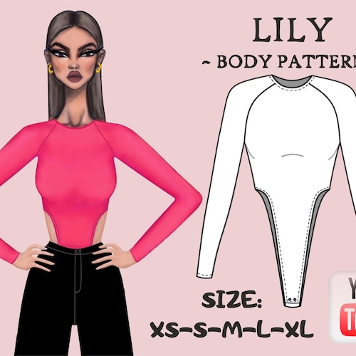 Body PDF Pattern Sewing Patterns Basic Woman Body Pdf Pack - Etsy