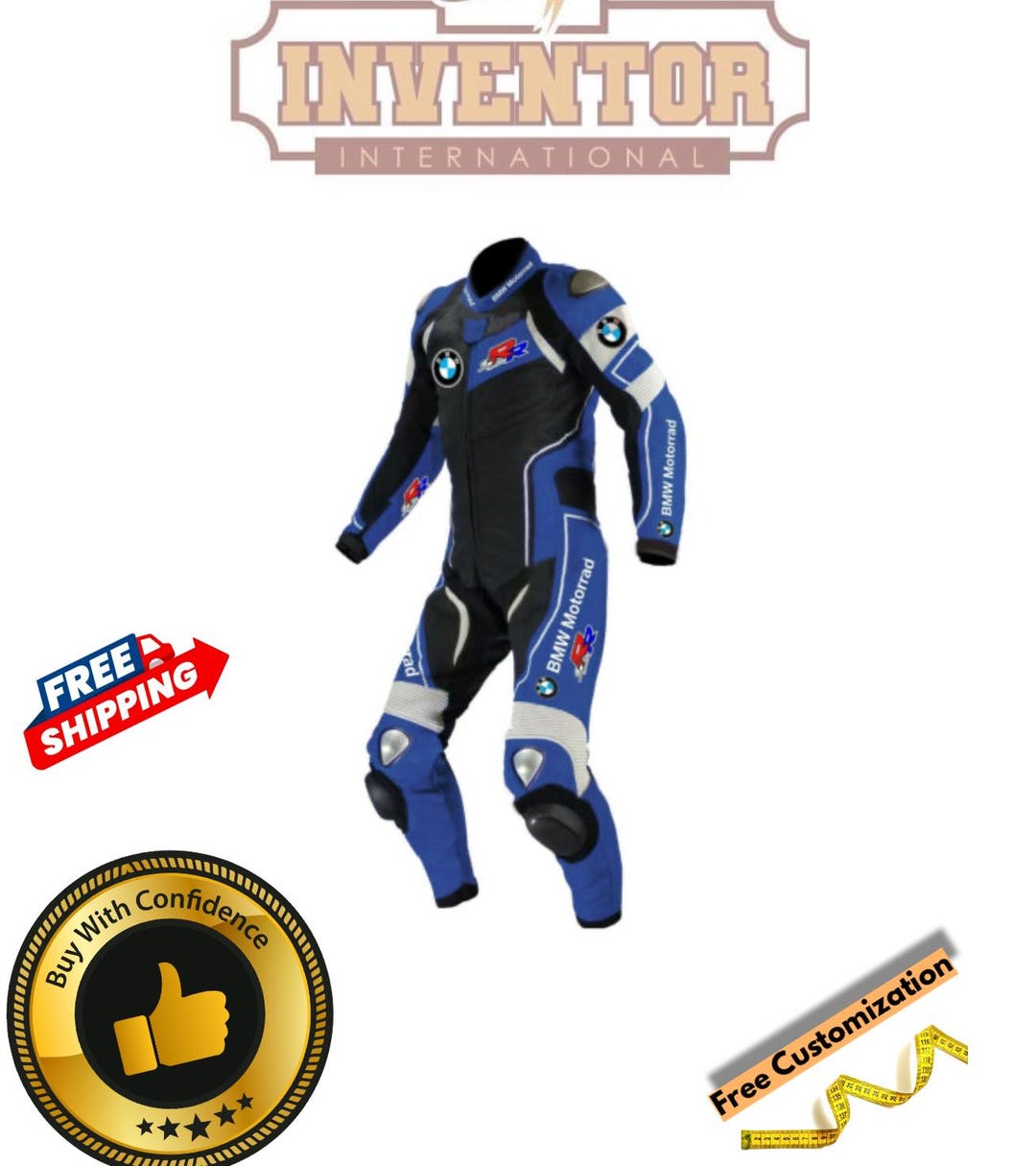 BMW Leather Motorcycle Racing Suit - CE Approved Racing Sport ...