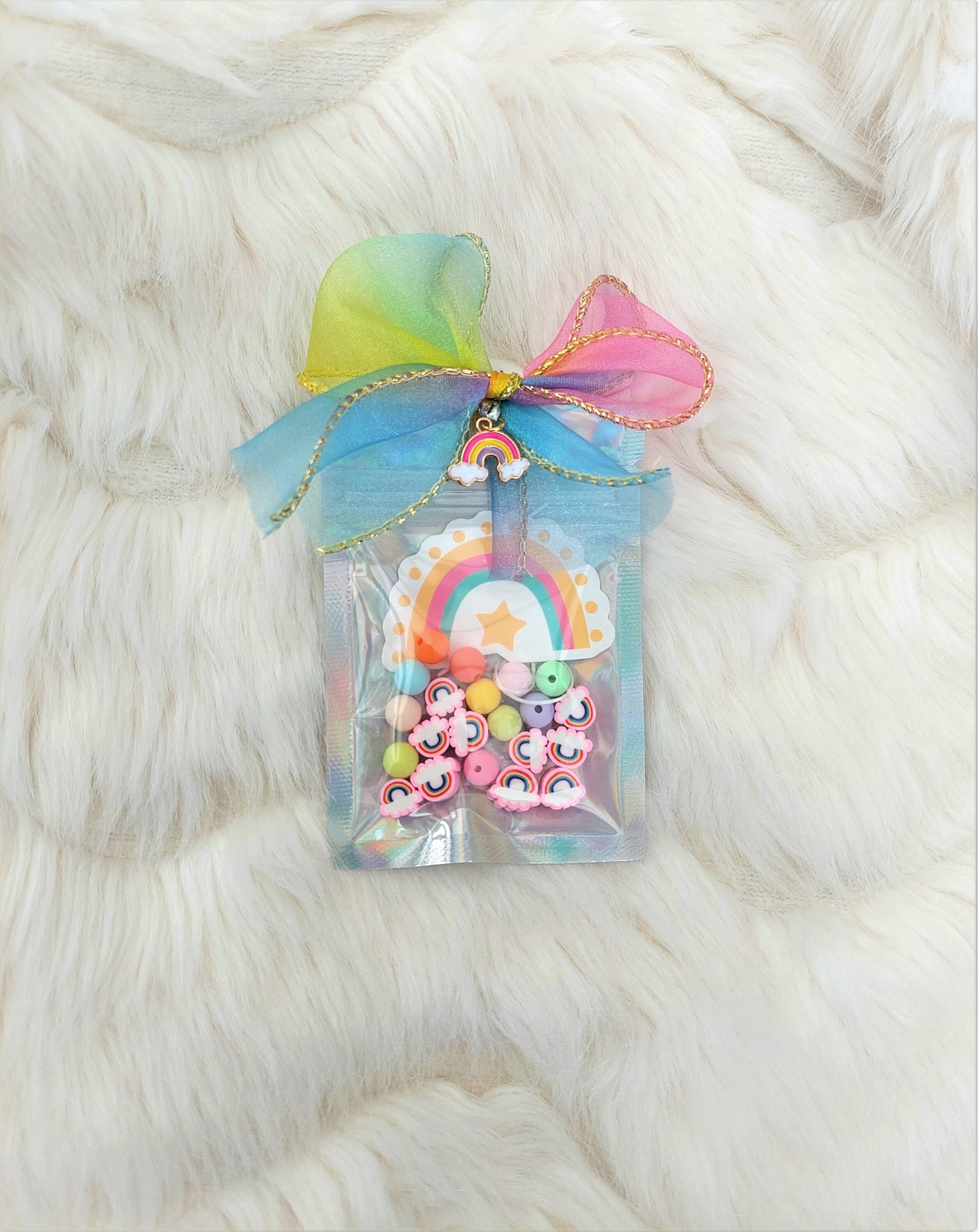 Make Your Own Rainbow Bracelet Kids Diy Jewellery Rainbow - Etsy