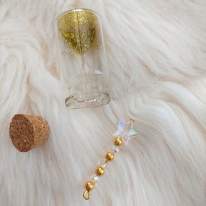 Tiny Tooth Fairy Wand, Miniature Magic Fairy Wand, Clear Crystals Small ...