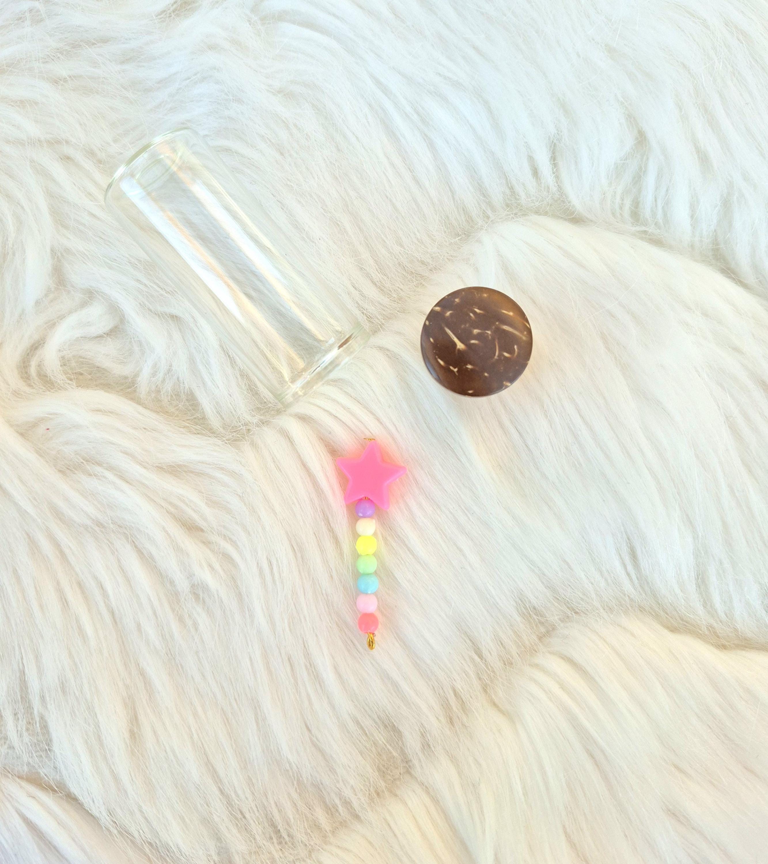 Miniature Tooth Fairy Wand: Rainbow Bead Magic Wand in Glass Bottle - Etsy