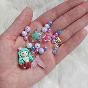 Make Your Own Mermaid Bracelet, Girls Diy Jewellery, Mermaid Party ...