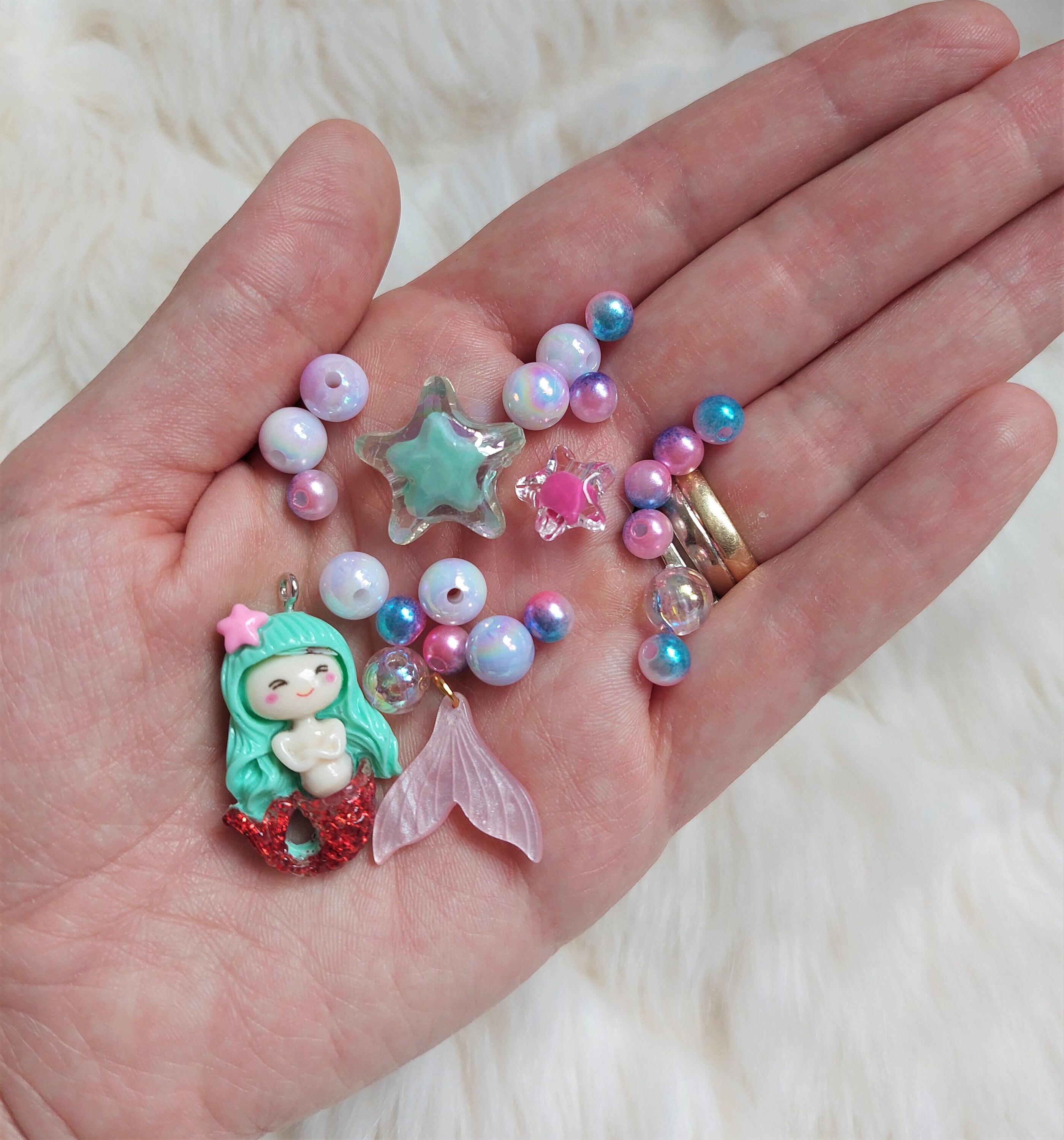 Make Your Own Mermaid Bracelet Girls Diy Jewellery Mermaid - Etsy UK