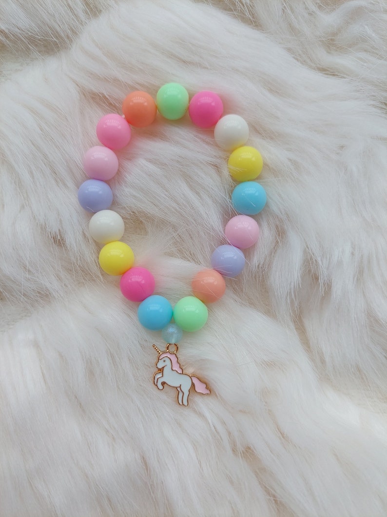 DIY Unicorn Bracelet Kit: Girls Jewelry Party Favor - Etsy