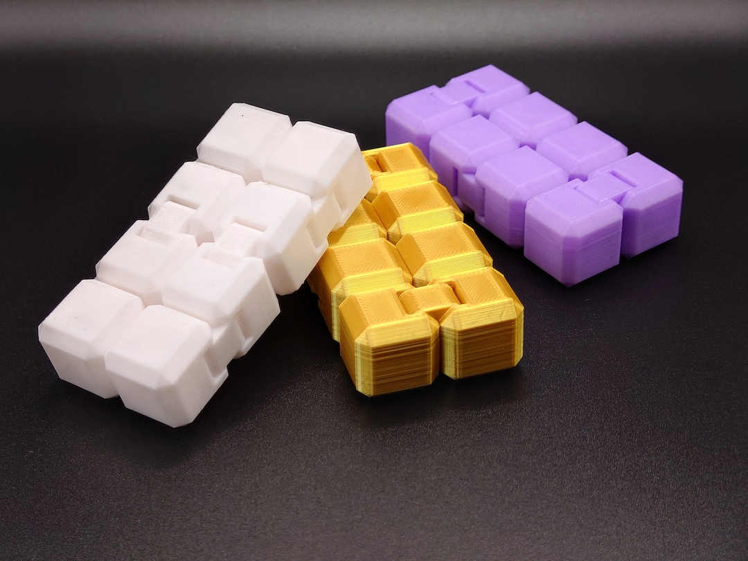 3D Printed Infinity Cube A Great Fidget Toy, Ideal Gift or Desk Toy - Etsy